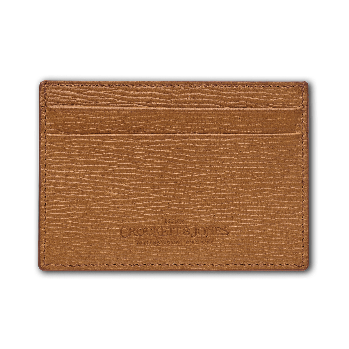 Card Holder Tan Willow Grain – Crockett & Jones US